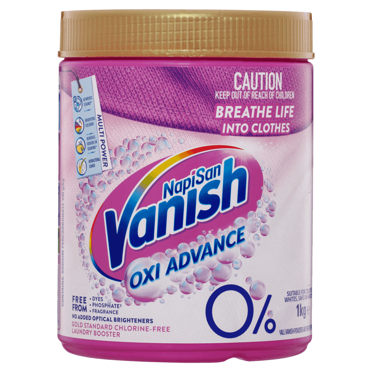 Vanish Napisan Gentle Oxi Action Stain Remover Powder | Vanish AU