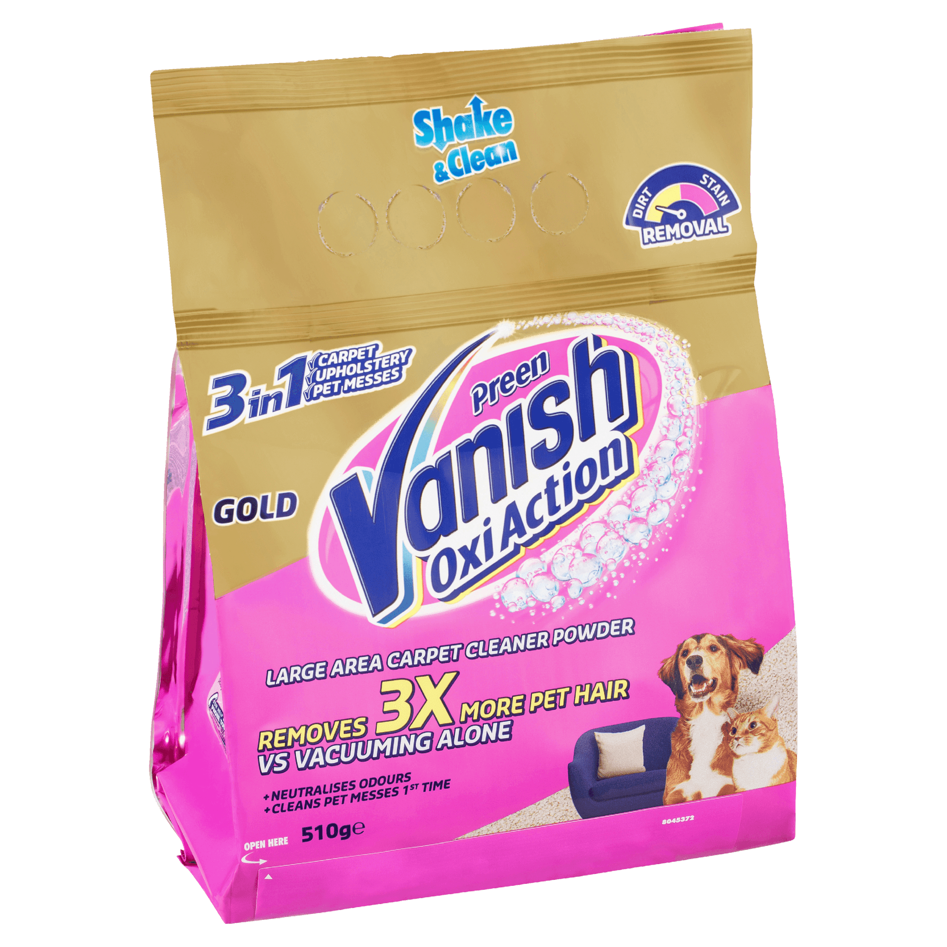 Vanish Preen Gold 3-in-1 Carpet Care Powder | Vanish AU